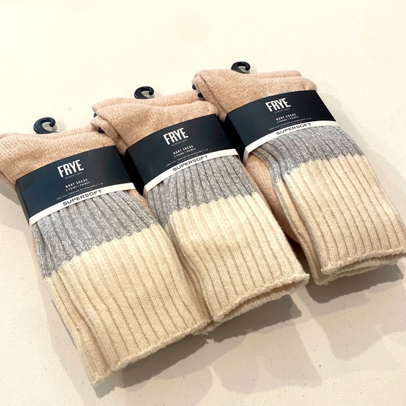 Frye | Accessories | New Frye Super Soft Boot Socks Bundle 6 Pairs ...